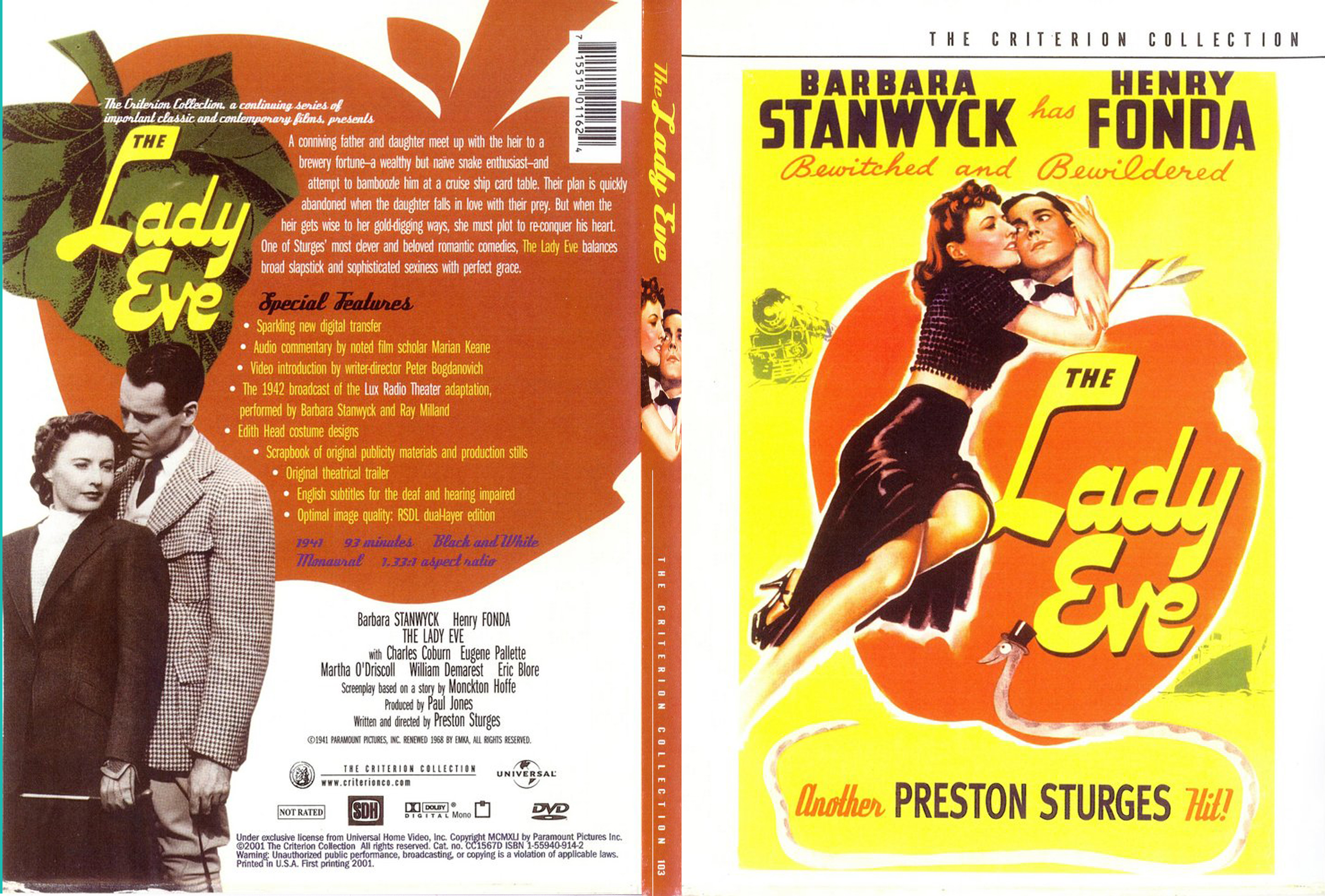 The Lady Eve Criterion