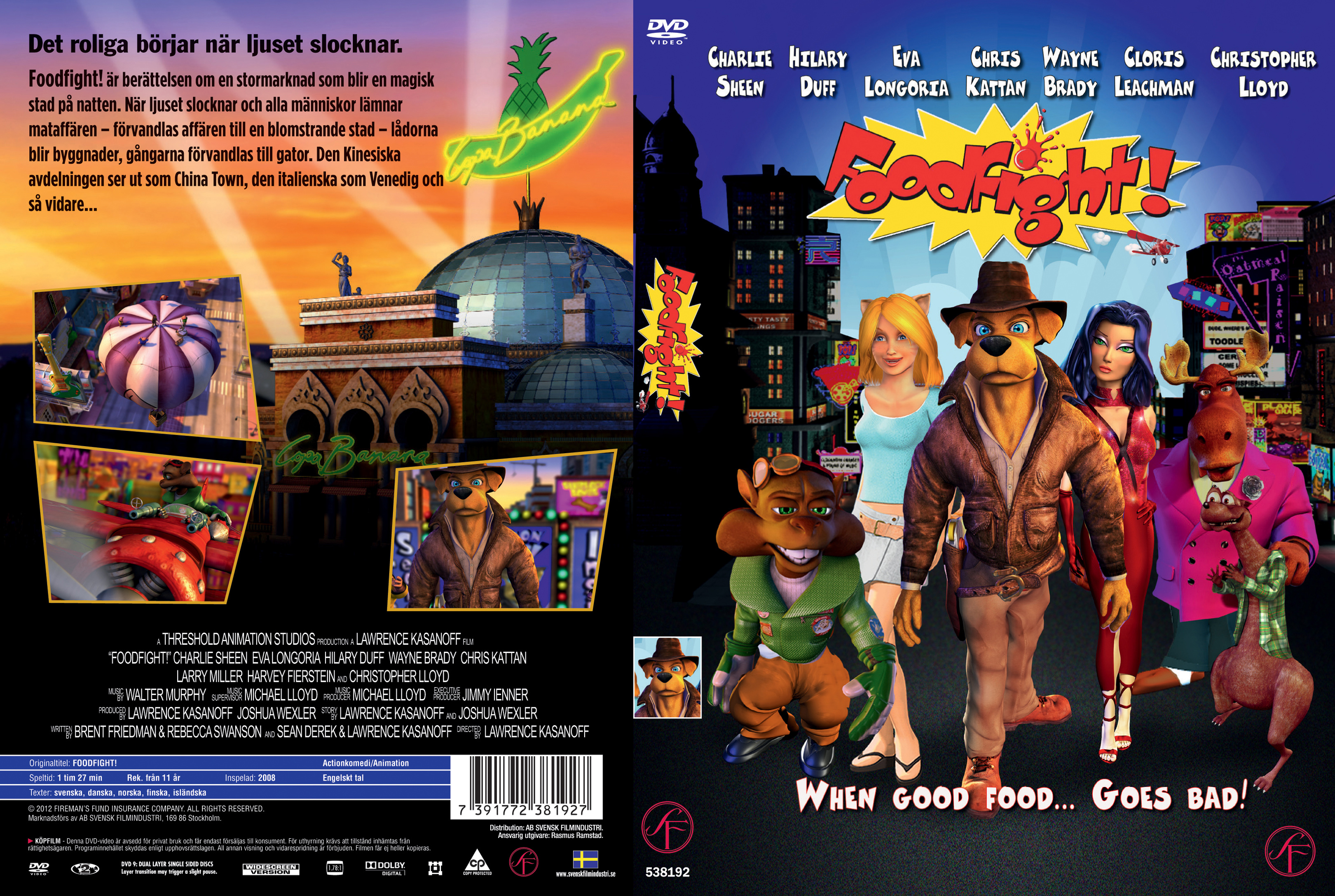 Foodfight Dvd