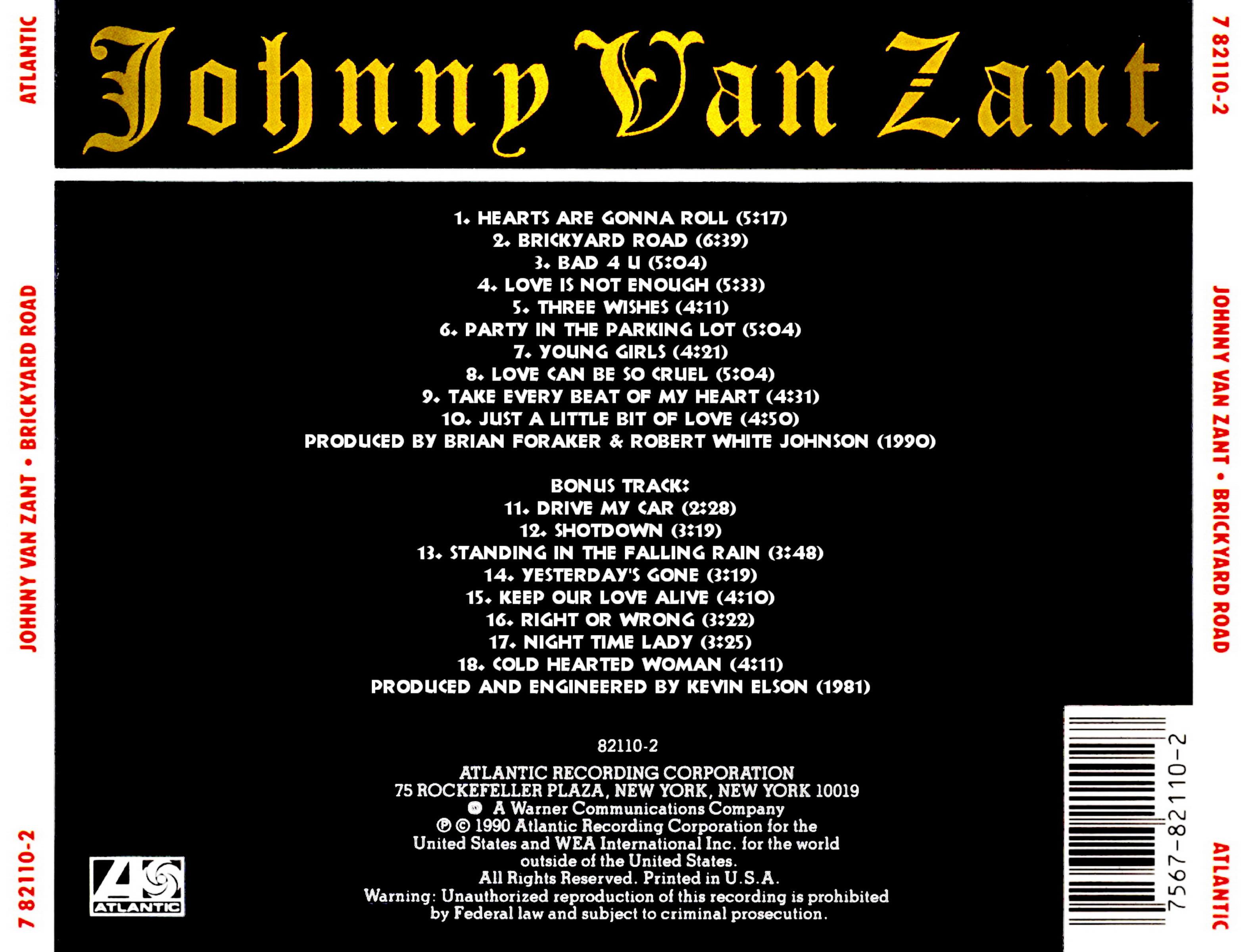 Johnny Van Zant Young