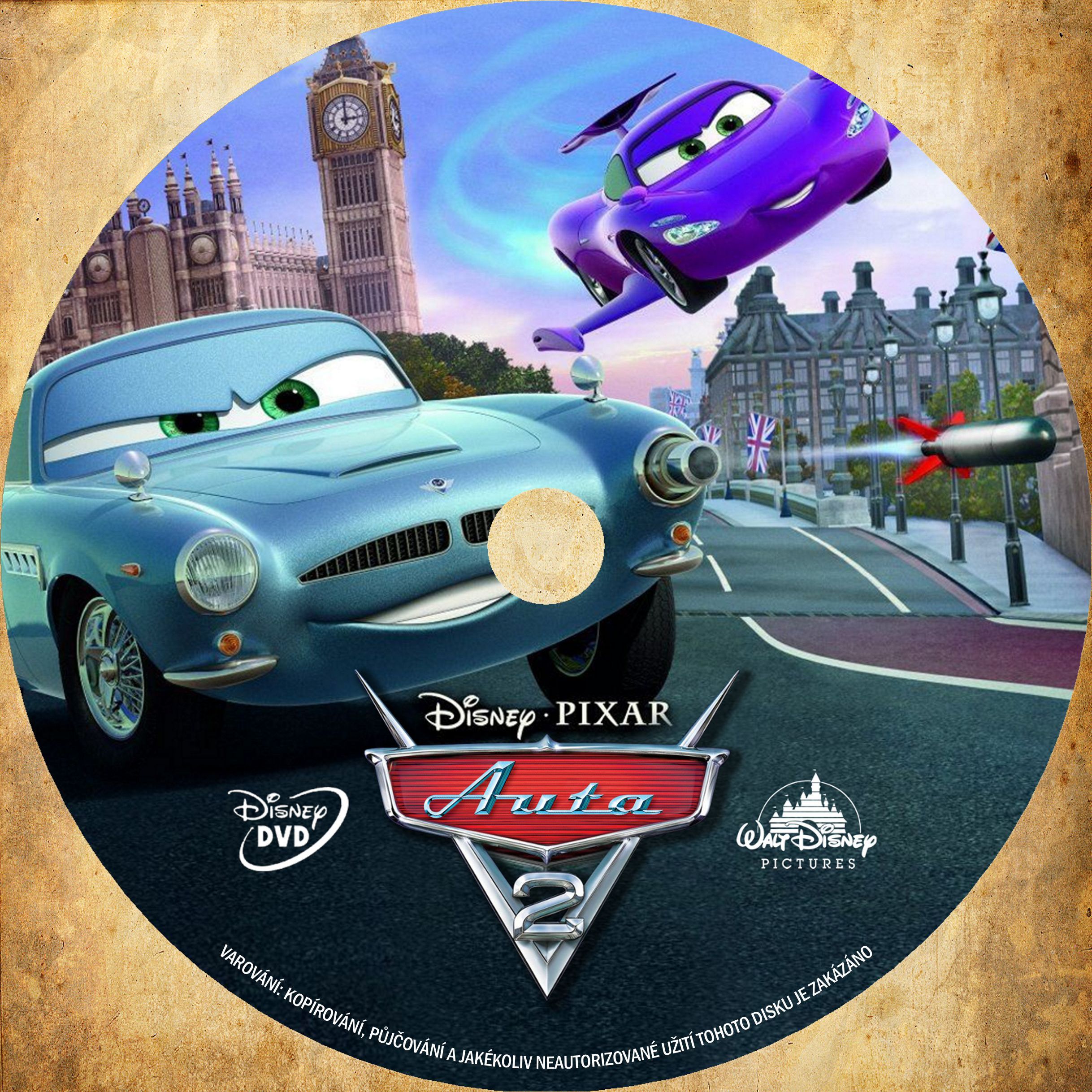 Cars Dvd Cover