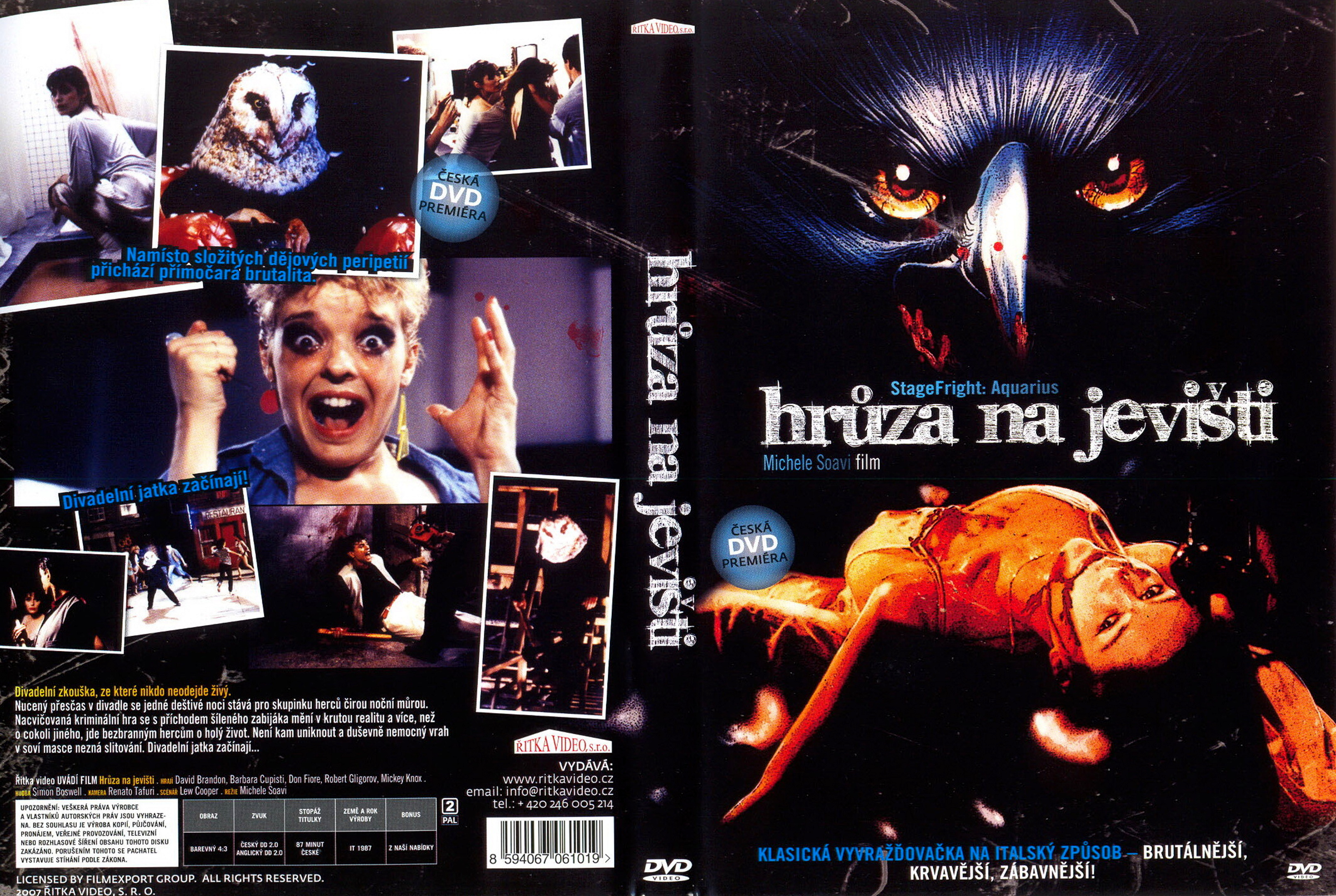 Stagefright Movie 2022 Dvd