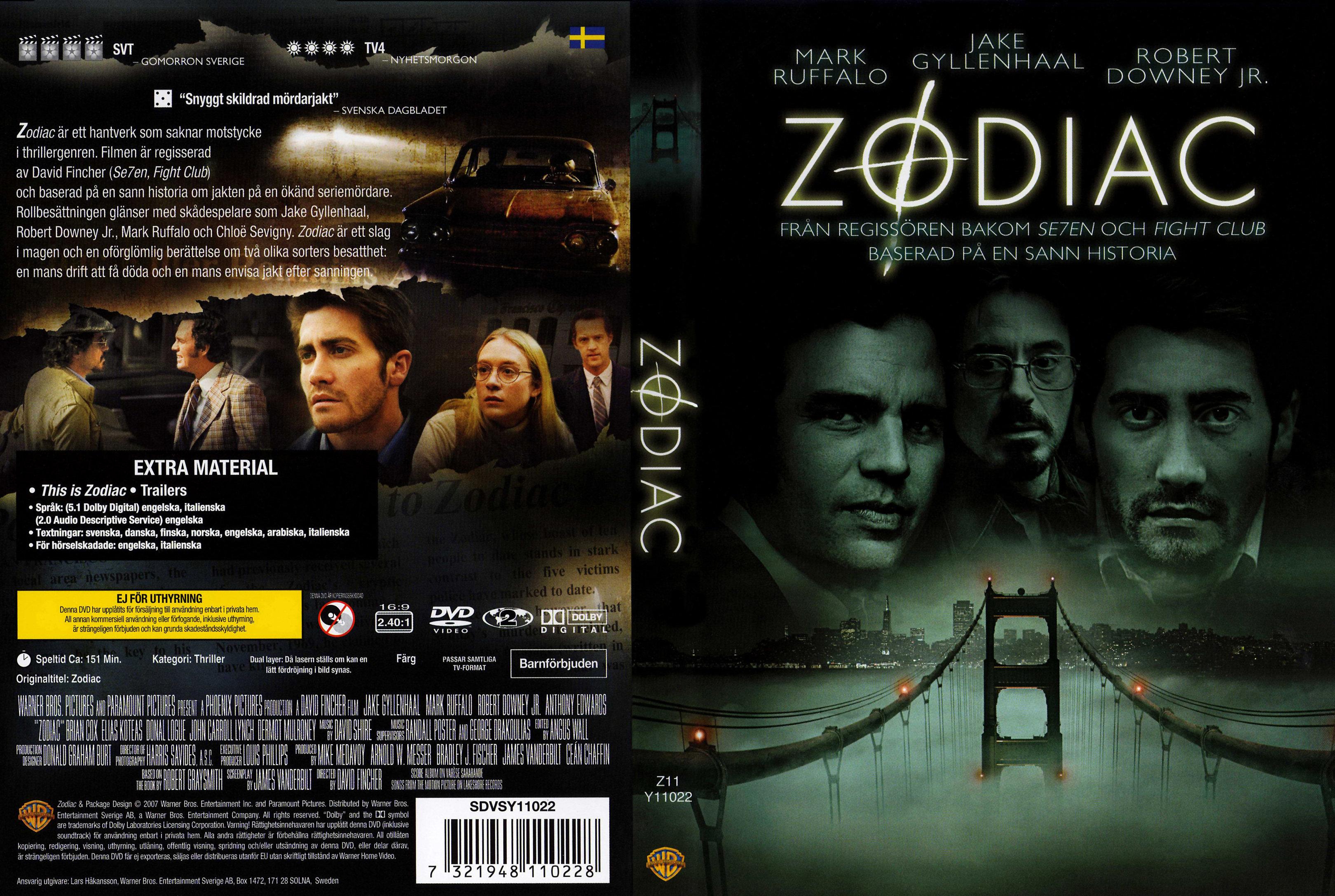 Zodiac 2007 Poster 60 Photos Astrologytoyou