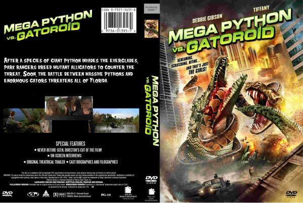 Mega Python Contra Gatoroid Mega Python Vs. Gatoroid DVD (United