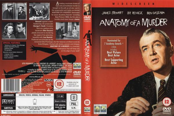 Anatomy Of A Murder Dvd